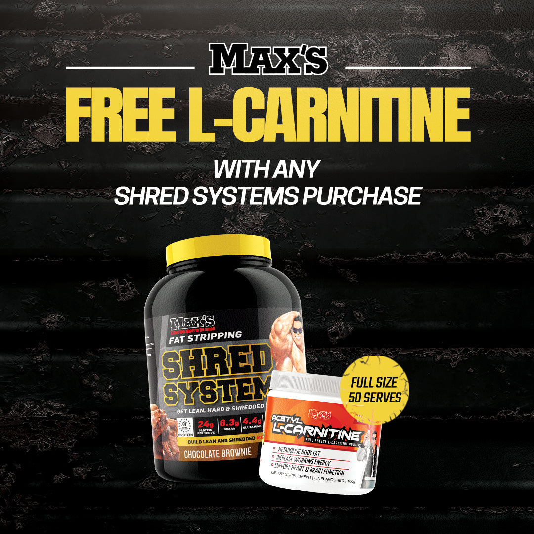 Maxs L-Carnitine Promo | Powerhouse Supplements